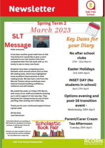 March Newsletter 2023 - Oak Tree School
